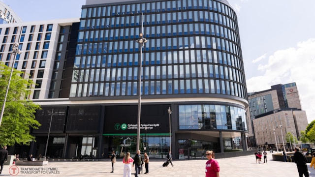 Cardiff Bus Interchange welcomes two million passengers in its first year