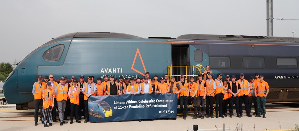 Pendolino milestone - first 9 carriage train | Avanti West Coast News