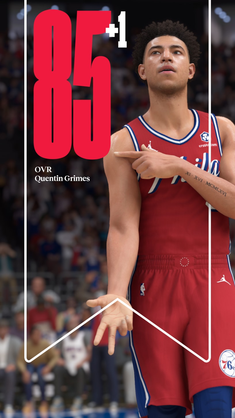 NBA 2K25 Player Ratings Quentin Grimes 2 | 2K Newsroom