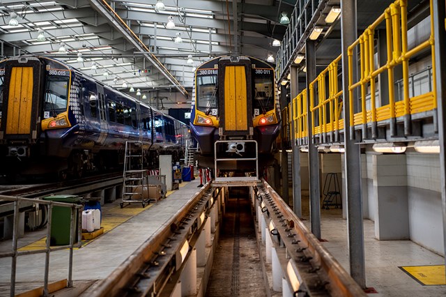 Shields depot (interior)