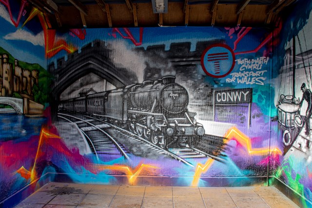 Graffiti Art project used to prevent anti-social behaviour