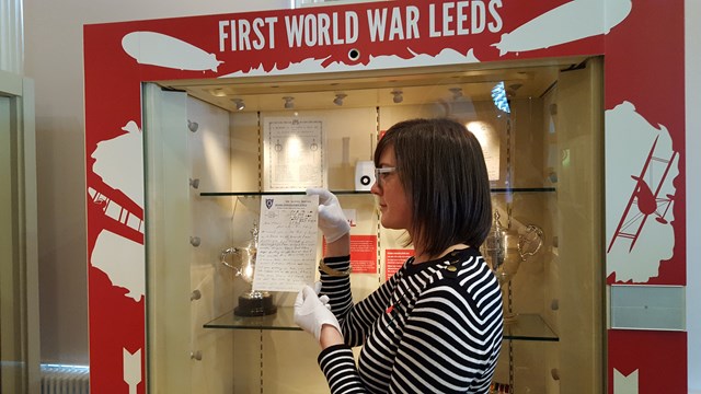 Teenage soldier's last letter home goes on display ahead of Remembrance ...