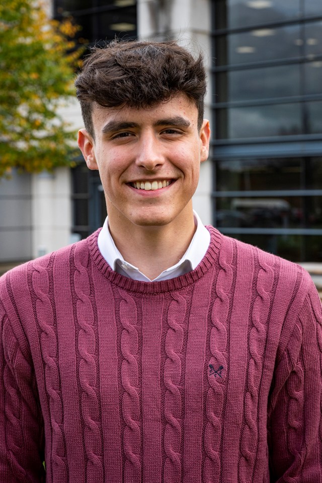 Finn Watson will begin his Civil Engineering Degree Apprenticeship in ...