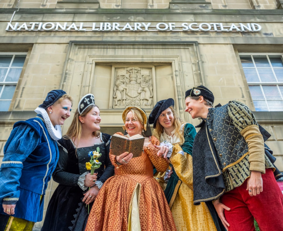 National Library staff dress for Renaissance | National Library of ...