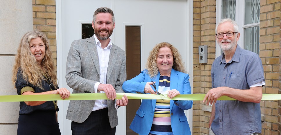 Toni Warner (SHP), Tom Copley (Deputy Mayor of London), Cllr Una O ...
