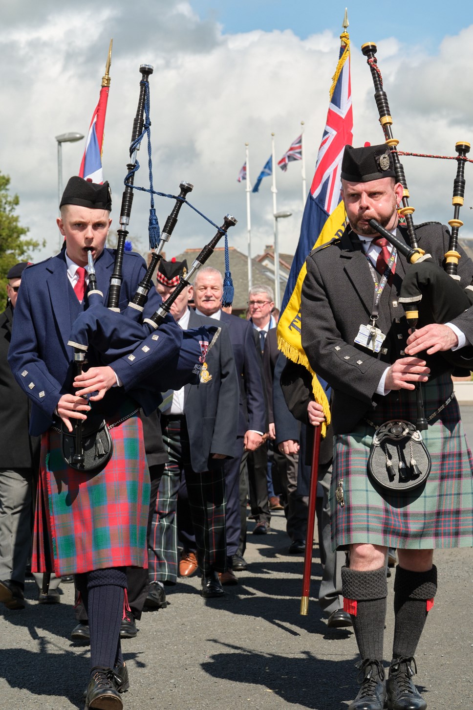 Chris Armstrong and Aaron | East Ayrshire Council News