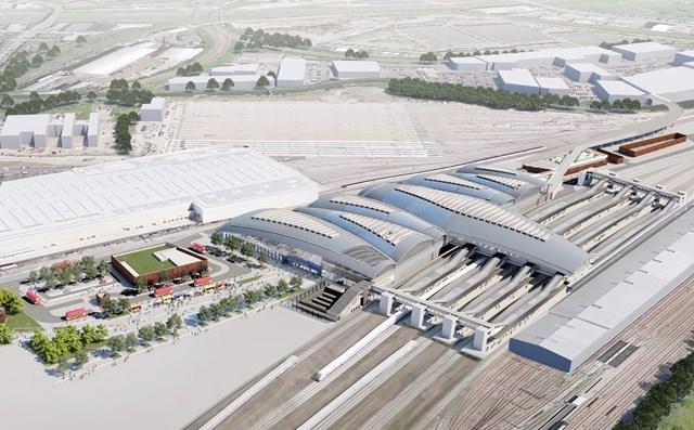 HS2 could provide green energy to hundreds of new homes