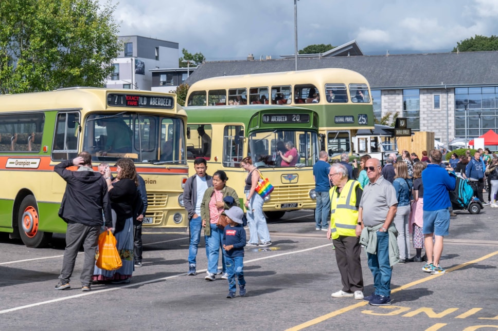 Thousands of people attended the First Aberdeen Open Day | First Bus UK ...