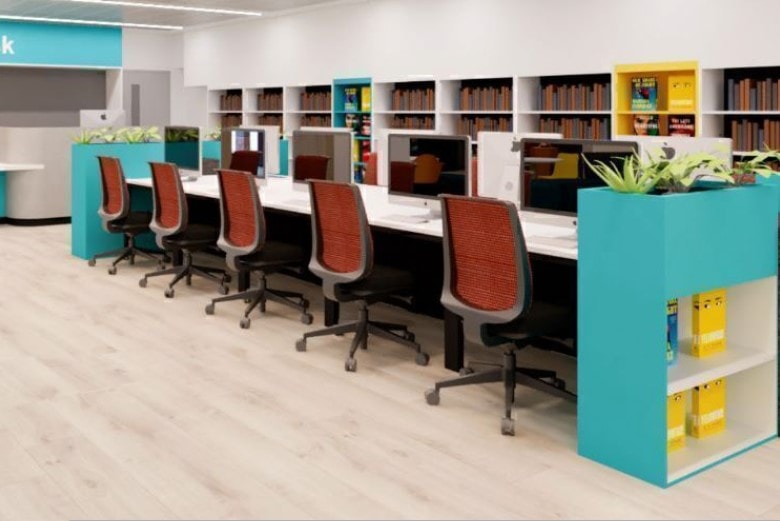 Library first look - workstations-2 | Reading Borough Council News