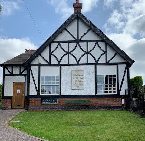 Longdon Village Hall benefits from CEF funding October 2020