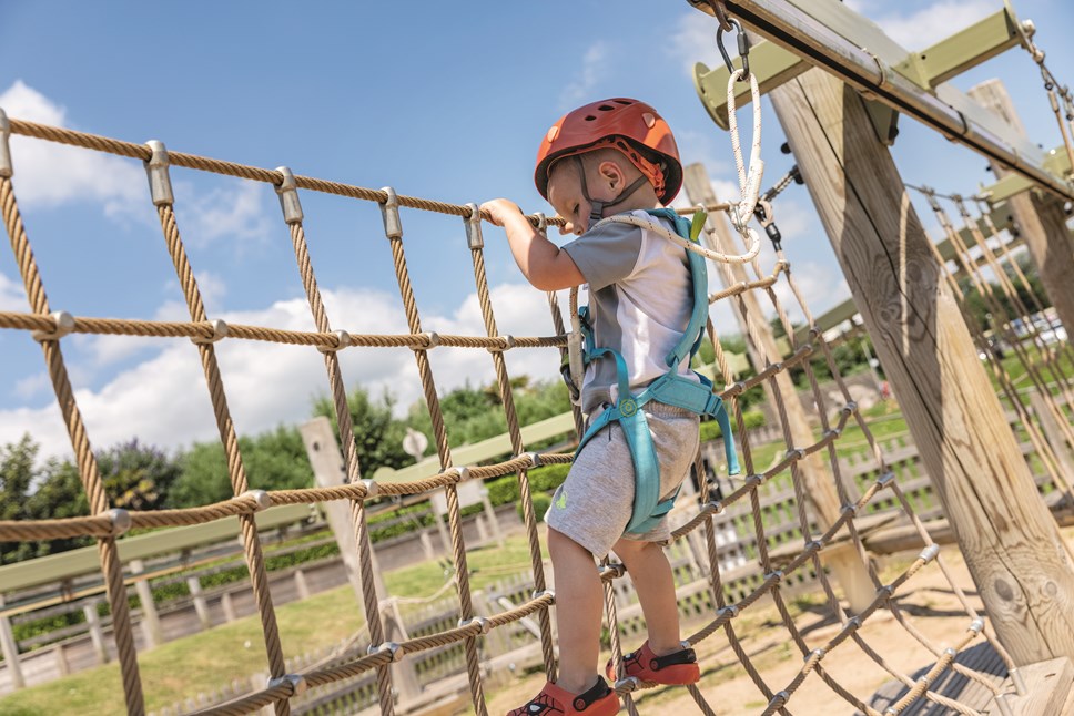 Mini Aerial Adventure at Devon Cliffs | Haven News