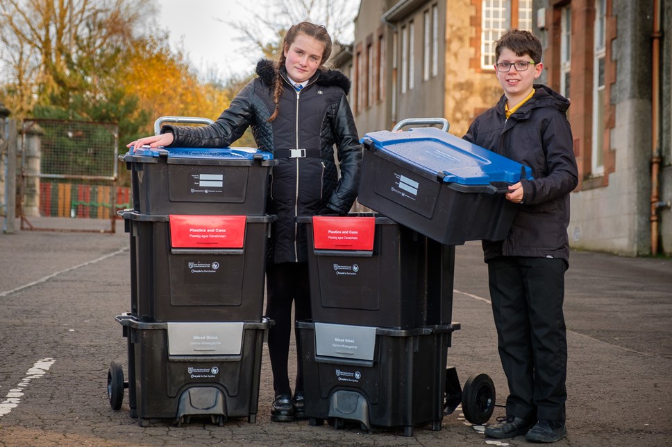 Alyssa and Daniel from P7 | East Ayrshire Council News