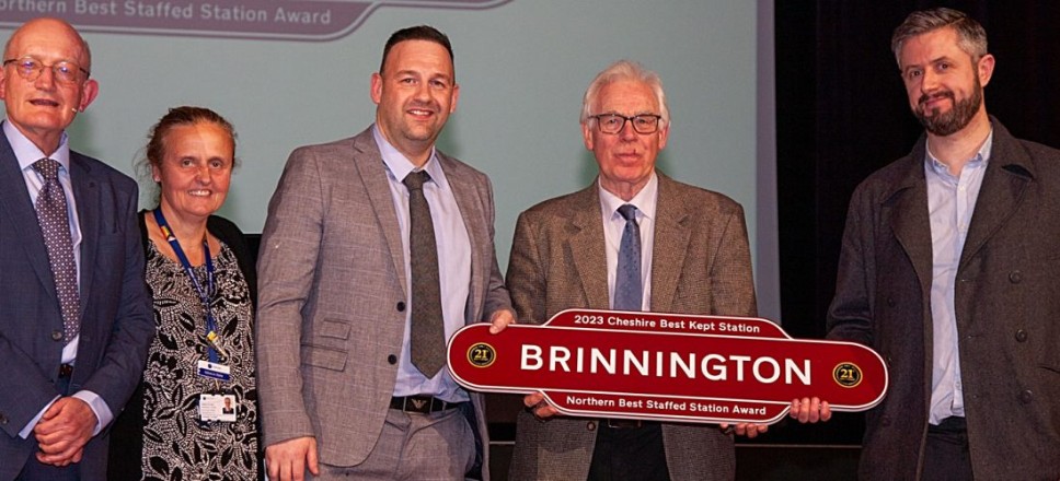 Image shows - Brinnington - Winner of Best Staffed Station Award 2023 ...