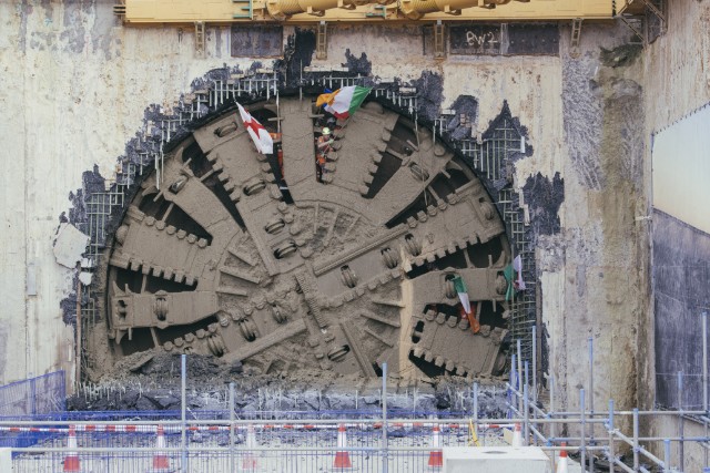 240321 HS2 Chiltern tunnel TBM Cecilia Breakthrough 629