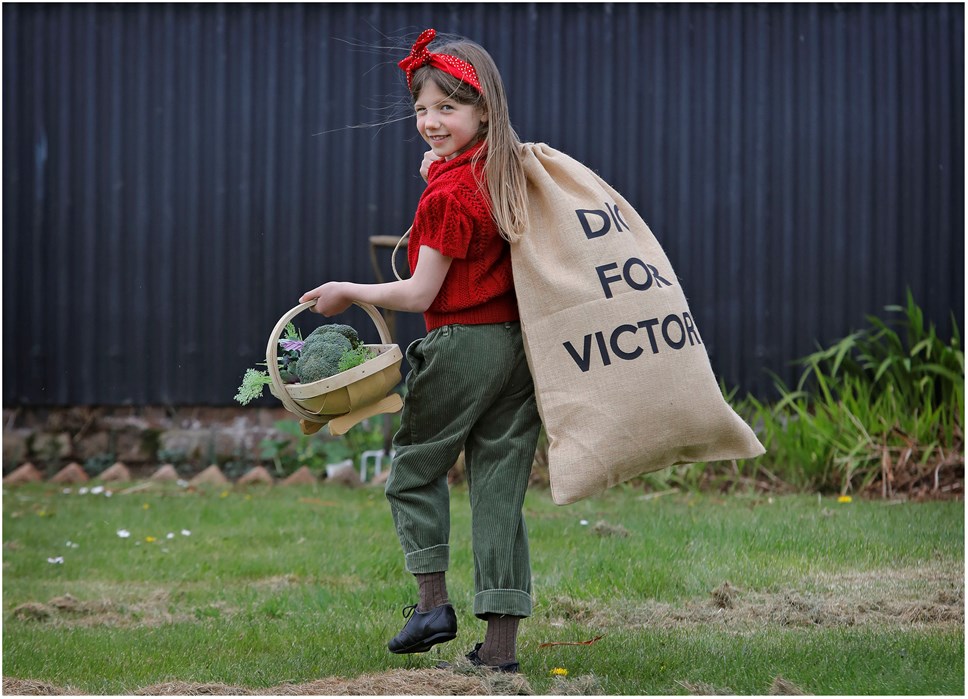 Dig for Victory at the National Museum of Flight, East Lothian. Photo ...