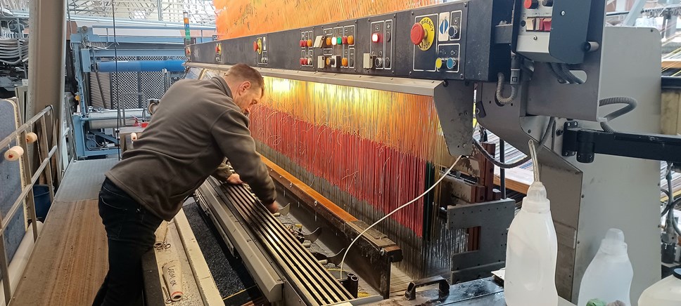 Axminster Carpets - Loom | Avanti West Coast News