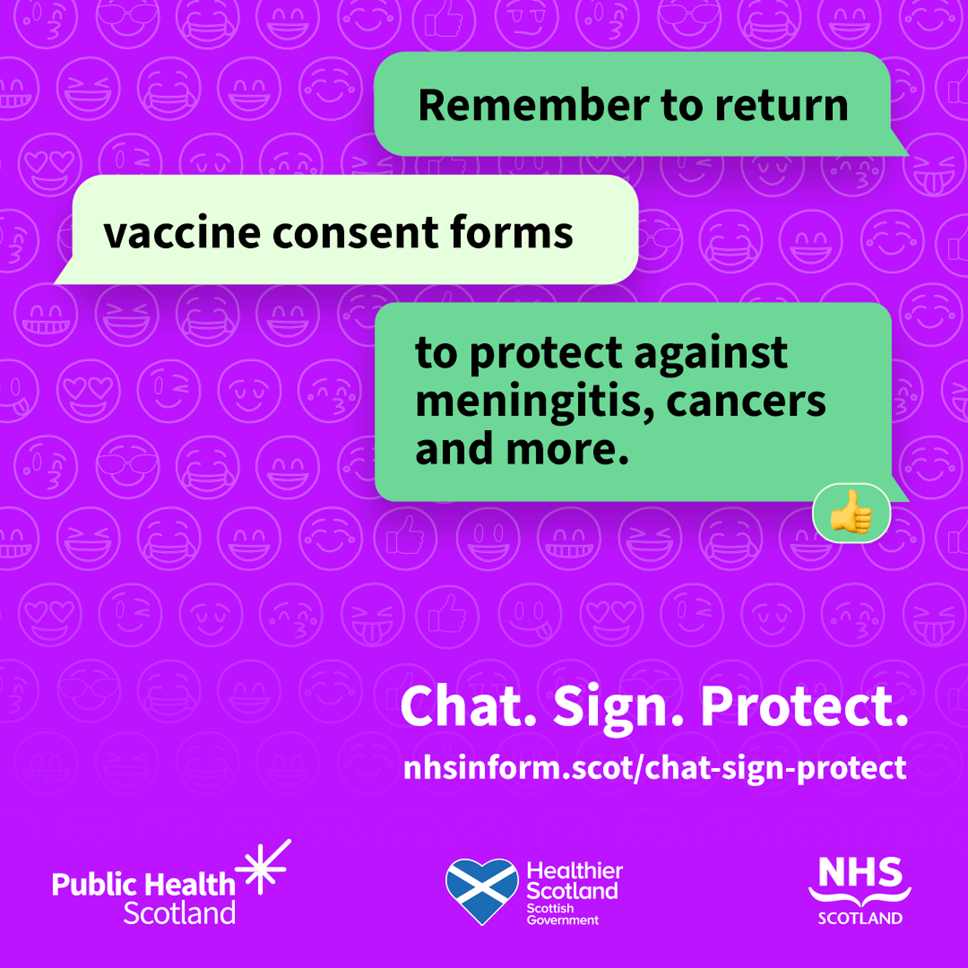 All Vaccines - Consent Form Return Static | Public Health Scotland News