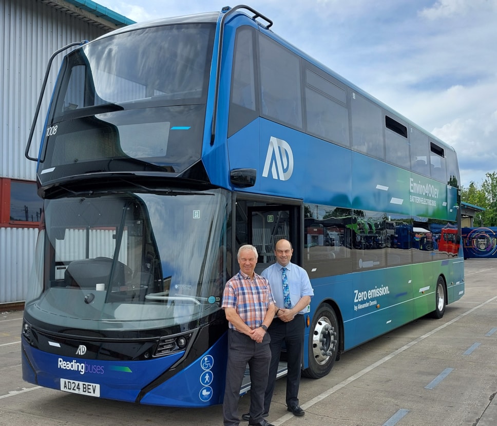 Electric bus 2E | Reading Borough Council News