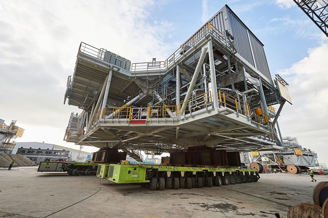 Final offshore platform sets sail for Moray East offshore windfarm