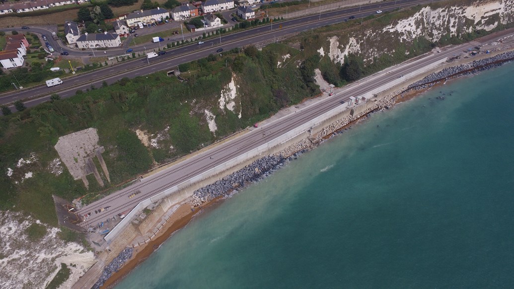 Dover to Folkestone railway to reopen on Monday, 5 September, three ...