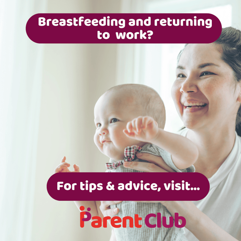 Breastfeeding & going back to work image - FB, Insta & X - SBAW24 ...