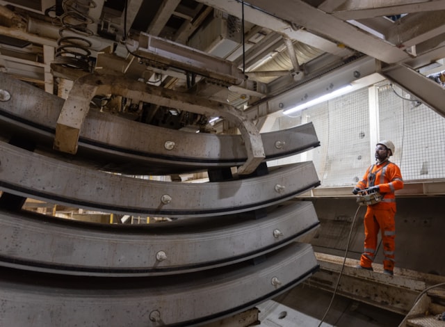 TBM Caroline completes 5 mile journey - TBM operator lifts the final ...