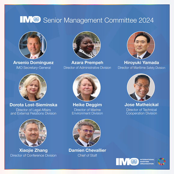 IMO Secretary-General announces new senior team