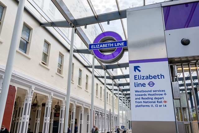 Transport for Londons’ Elizabeth line transforming journeys powered by ...