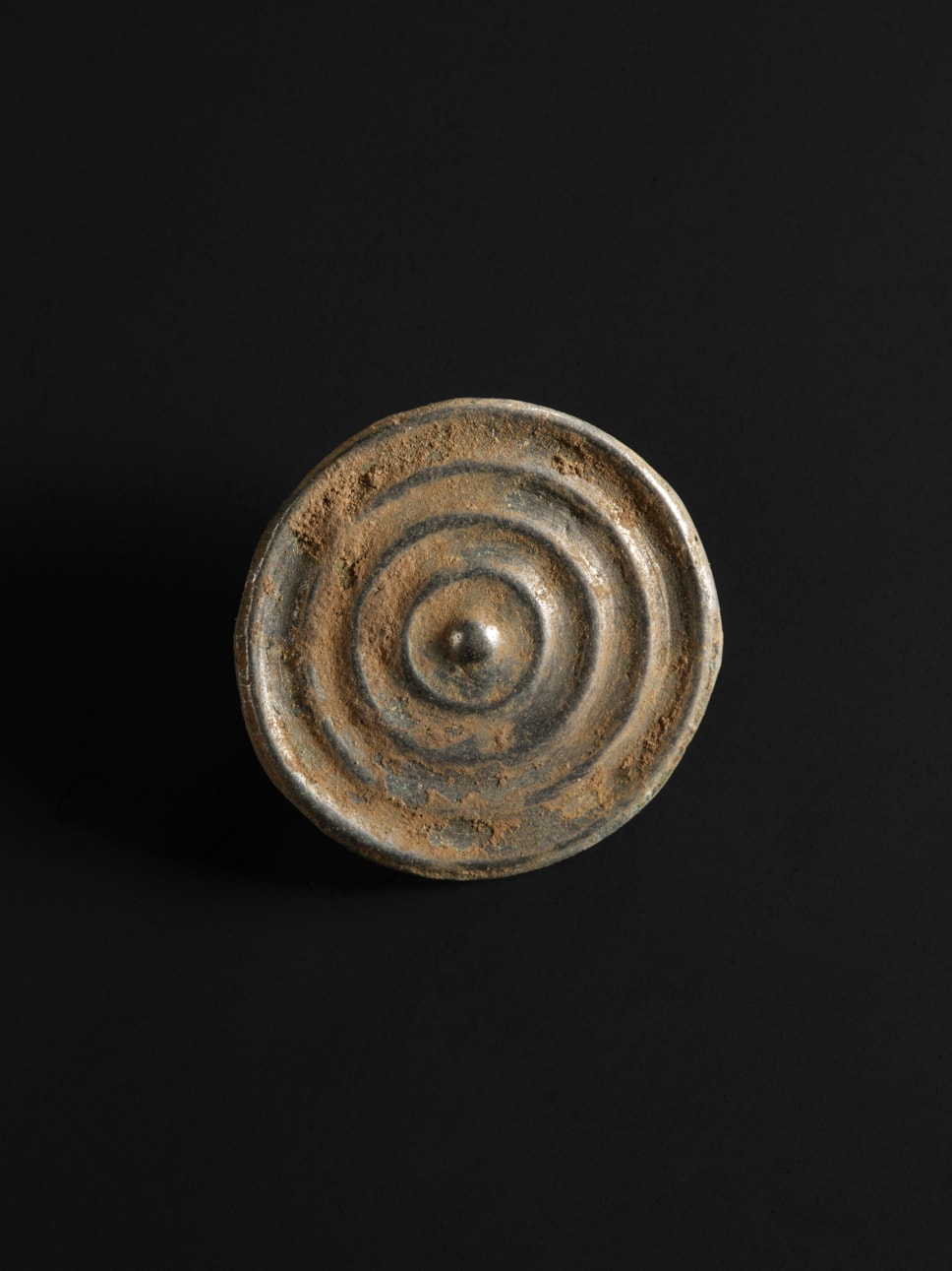 10. A bronze button from the Bronze Age Peebles Hoard. Image © National ...