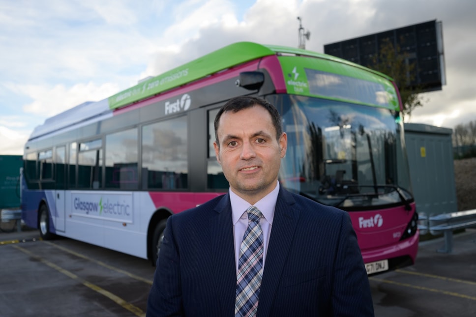 First Bus Scotland Engineering Director, Gary West | First Bus UK News