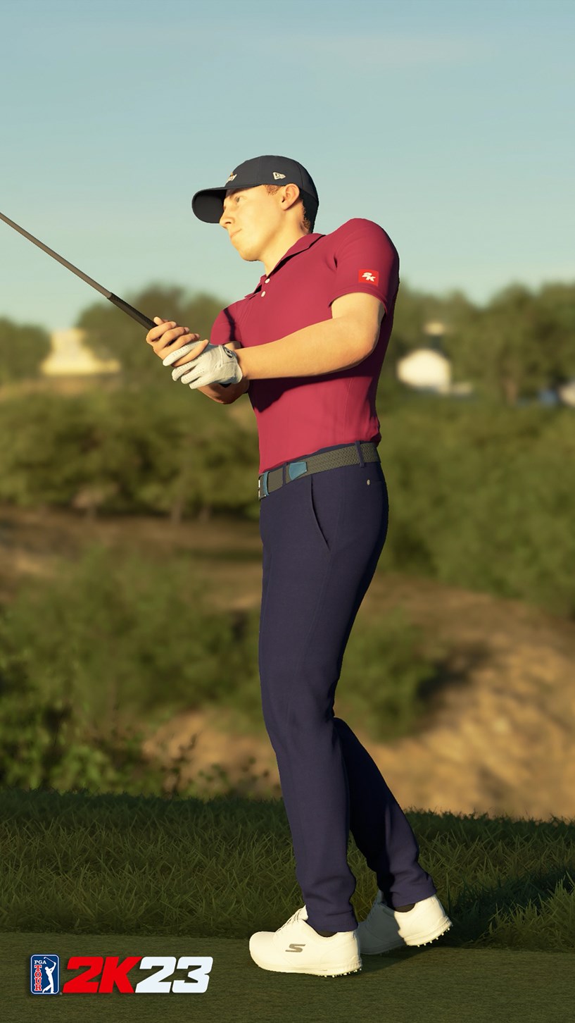 PGA TOUR 2K23 Matthew Fitzpatrick Vertical | 2K Newsroom