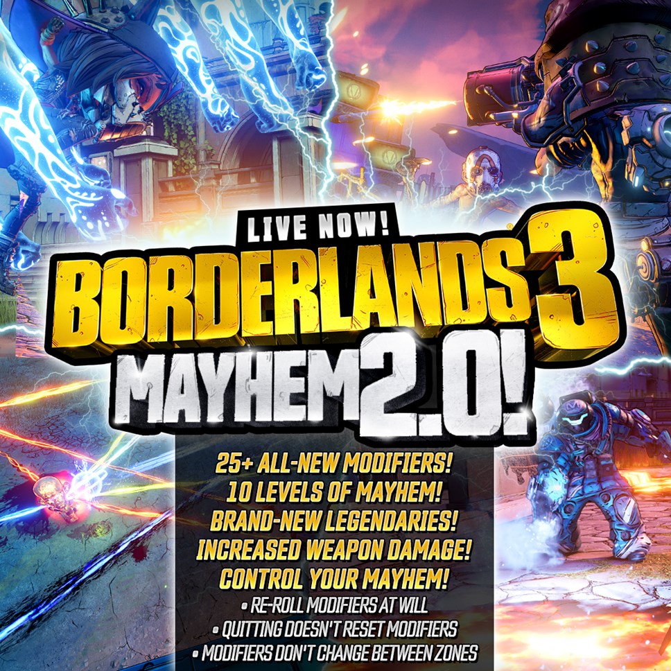 BL3 MAYHEM2.0 INFOGRAPHIC 1080X1080W | 2K News