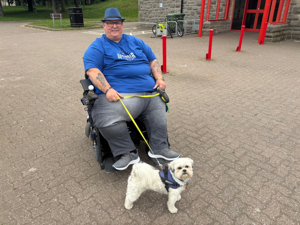 Darwin Milne and Broxy | Moray Council News