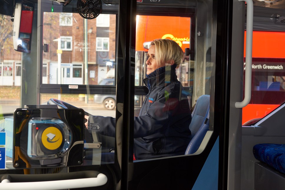Kelly Myatt, a bus driver at Go-Ahead London | Go Ahead News