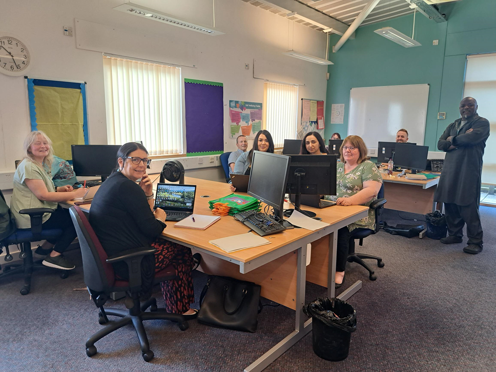 The team at Ribbleton Family Hub | Lancashire County Council News