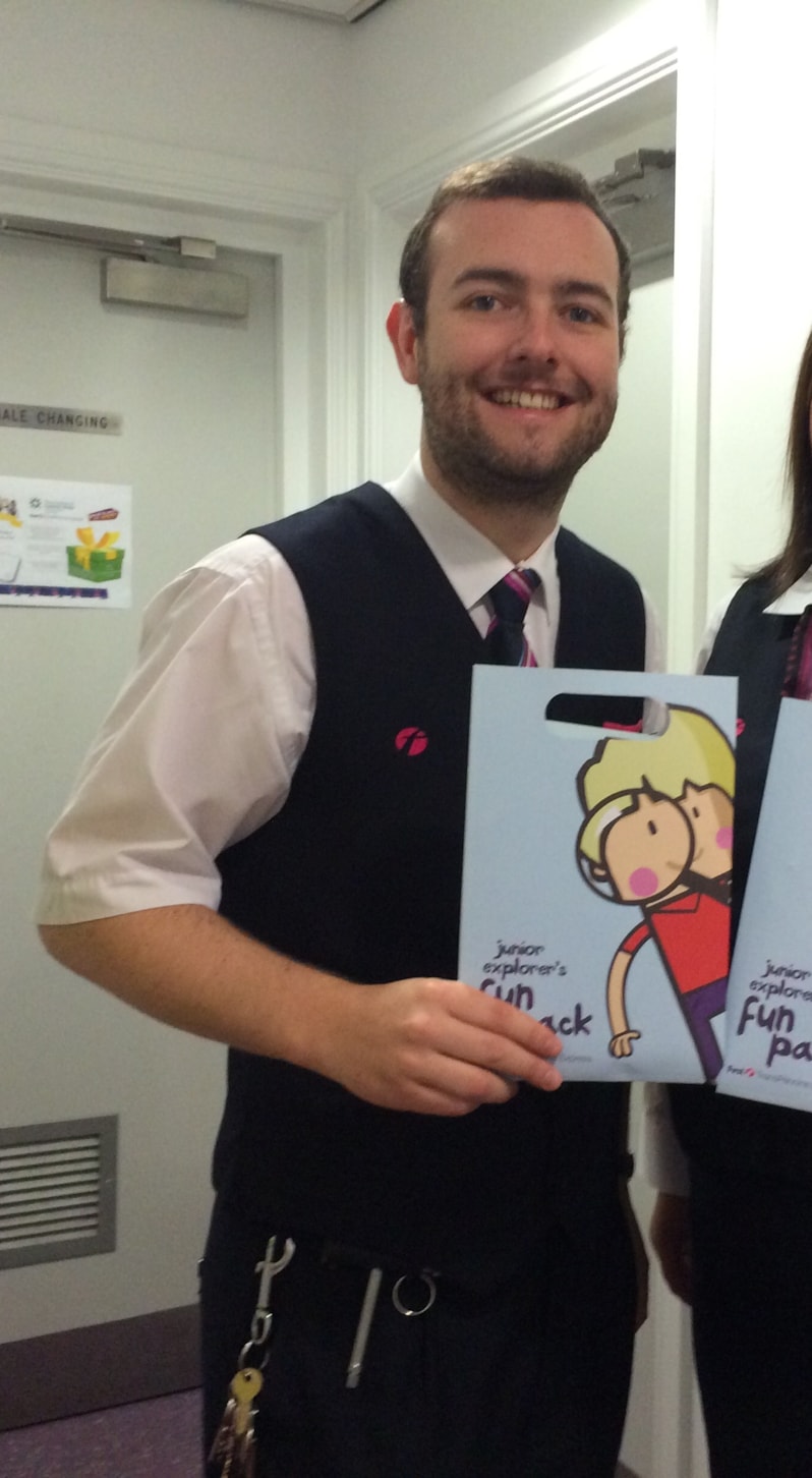 Andrew McClements shortly after joining TPE | TransPennine Express News