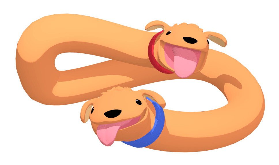 Phogs, character art. © Bit Loom Games | National Museums Scotland News