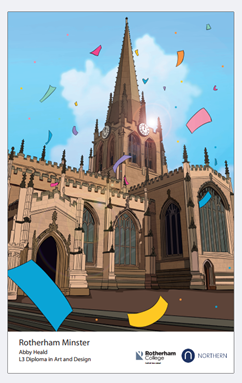 This image shows the artwork that will be installed at Rotherham ...