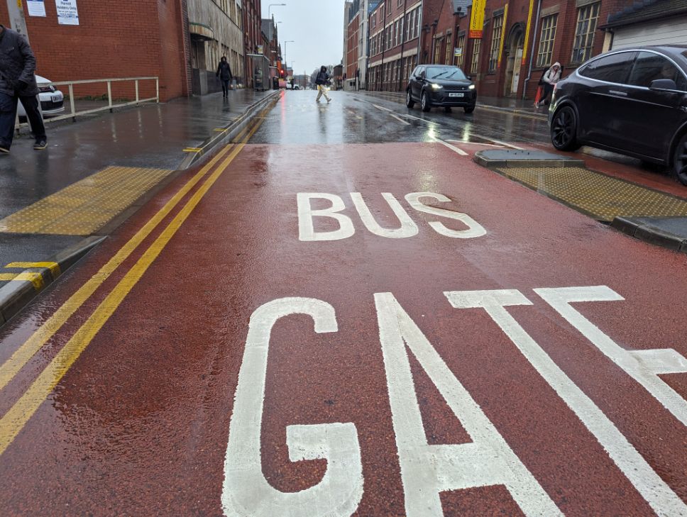 Corporation Street bus gate | Lancashire County Council News