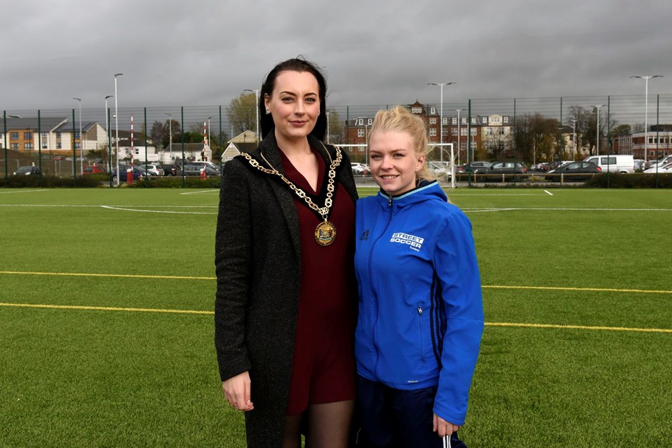 Depute Provost and Lisa Swanson | East Ayrshire Council News