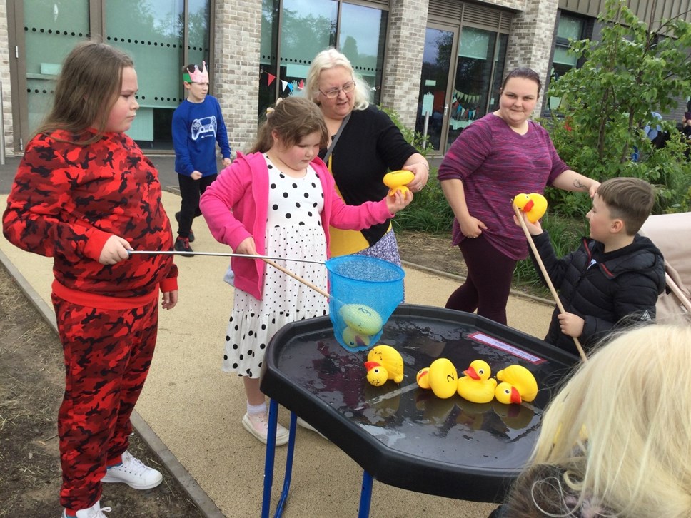 Lochnorris Supported Learning Centre coronation fun | East Ayrshire Council News