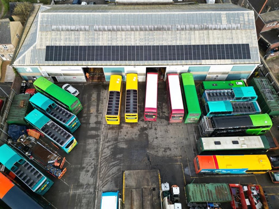Camborne solar pv | First Bus UK News