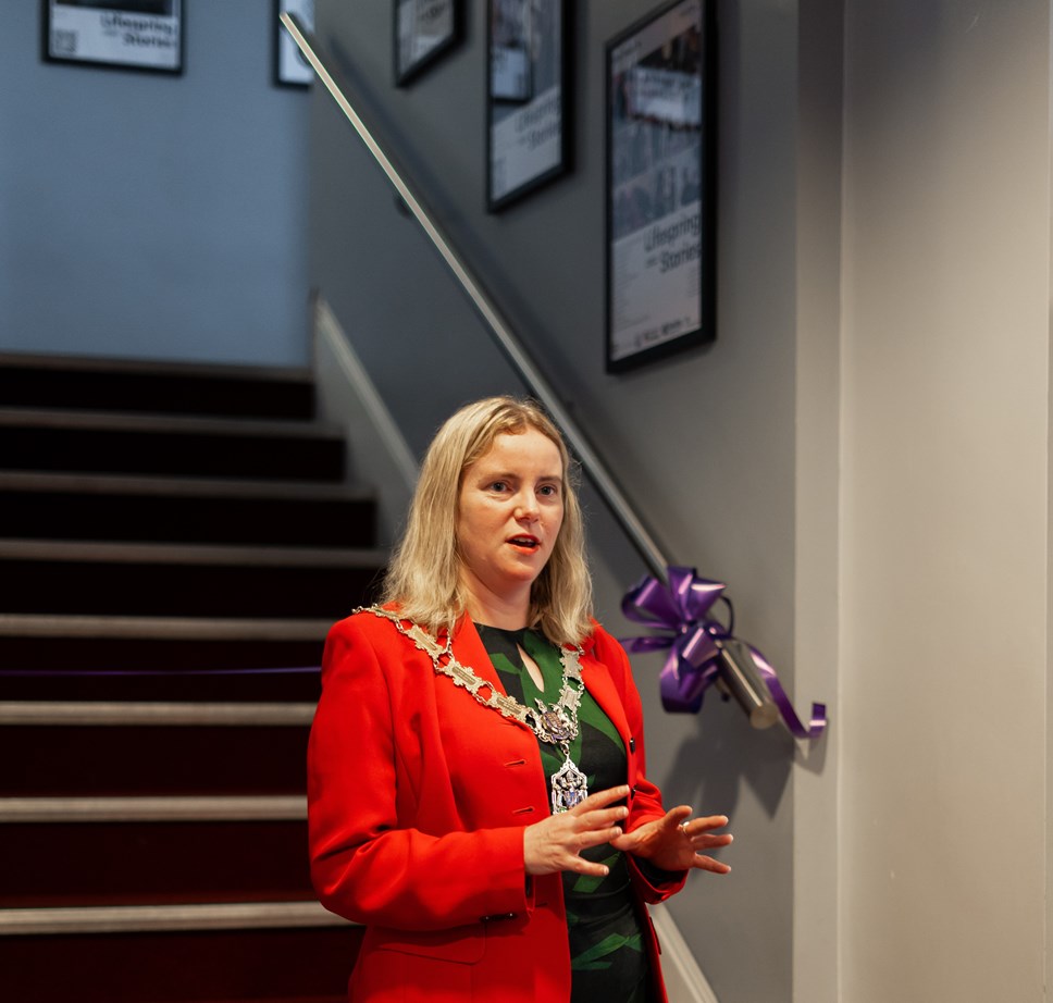 Mayor at the Lifespring Stories Exhibition. Photos by Gab Gibek ...