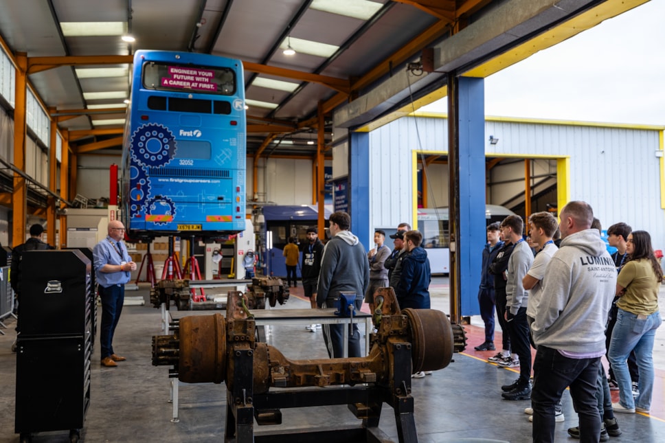 New First Bus Engineering Apprentice cohort 2024 | First Bus UK News