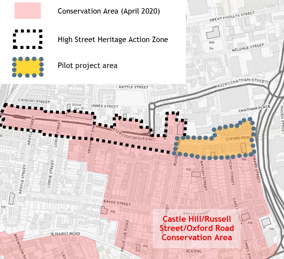 Pilot map | Reading Borough Council News