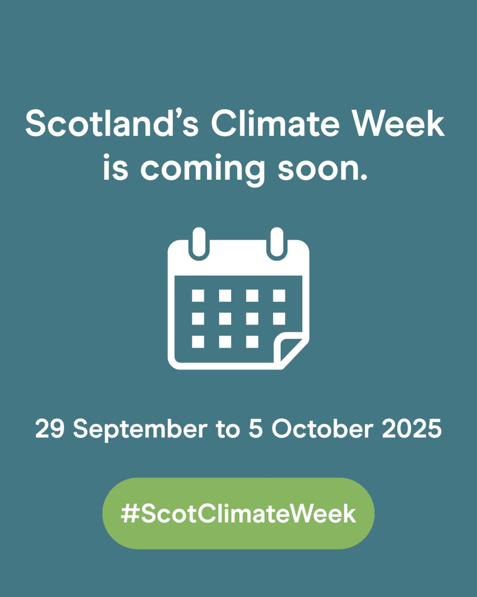 Scotland's Climate Week 2025 is coming soon - 1080x1350 - Social Static ...
