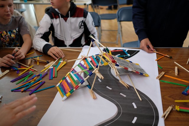 HS2 speak to students in Chesterfield July 2019