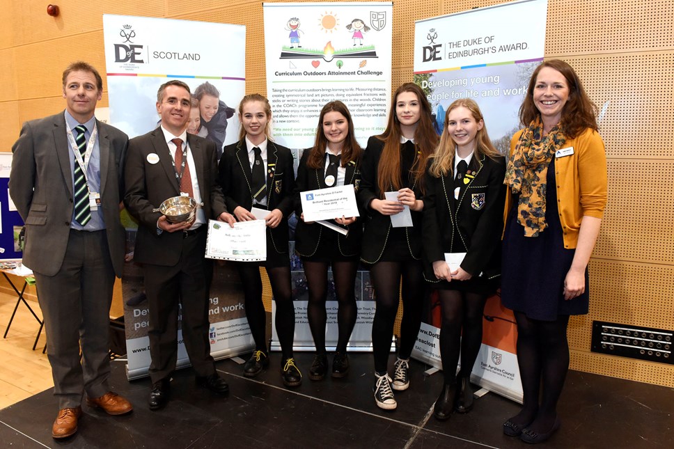 Secondary Award Stewarton Academy | East Ayrshire Council News
