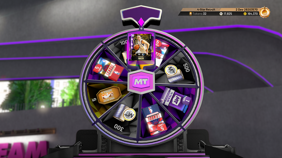 NBA2K20 MyTEAM Prize Wheel | 2K News