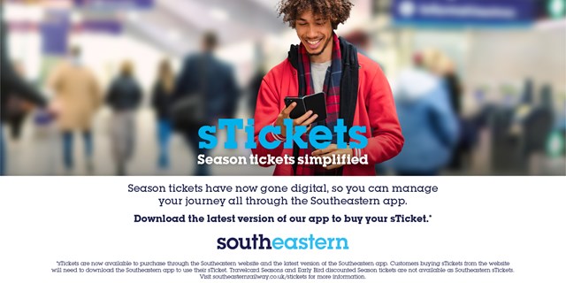 Southeastern introduces UK first with new digital season tickets